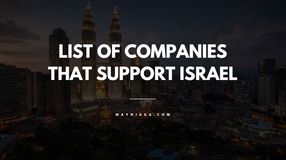 List of Companies that Support Israel 2023 - Automobile Directory